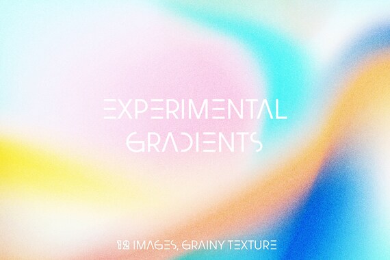 Experimental Gradients Gradient Clipart Gradient Digital - Etsy