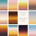 Sunset Background Gradients Photoshop Gradients Art - Etsy