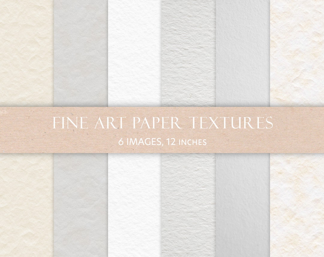 White Paper Textures, Fine Art Paper Textures, Watercolor Paper Texture ...