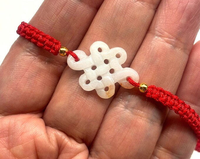 Bracelet porte-bonheur chinois en jade, bracelet chinois, bracelet ...