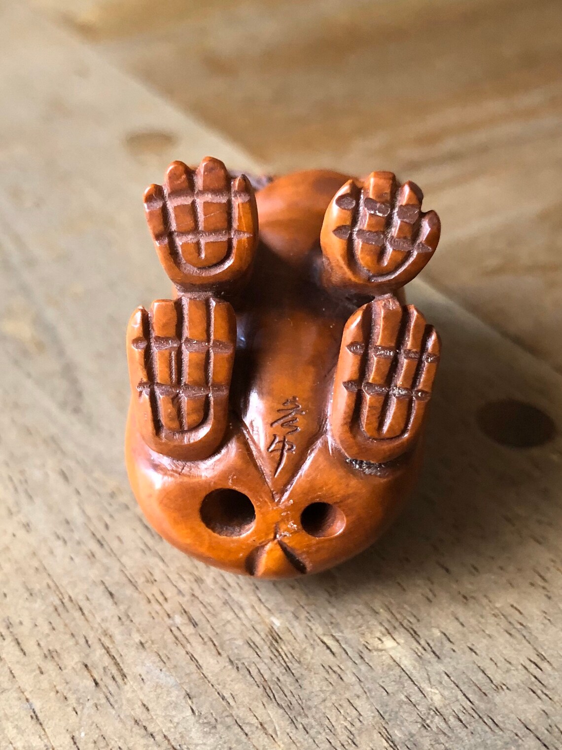 Netsukes Netsuke Koala Hand Carved Boxwood Mother & Child - Etsy