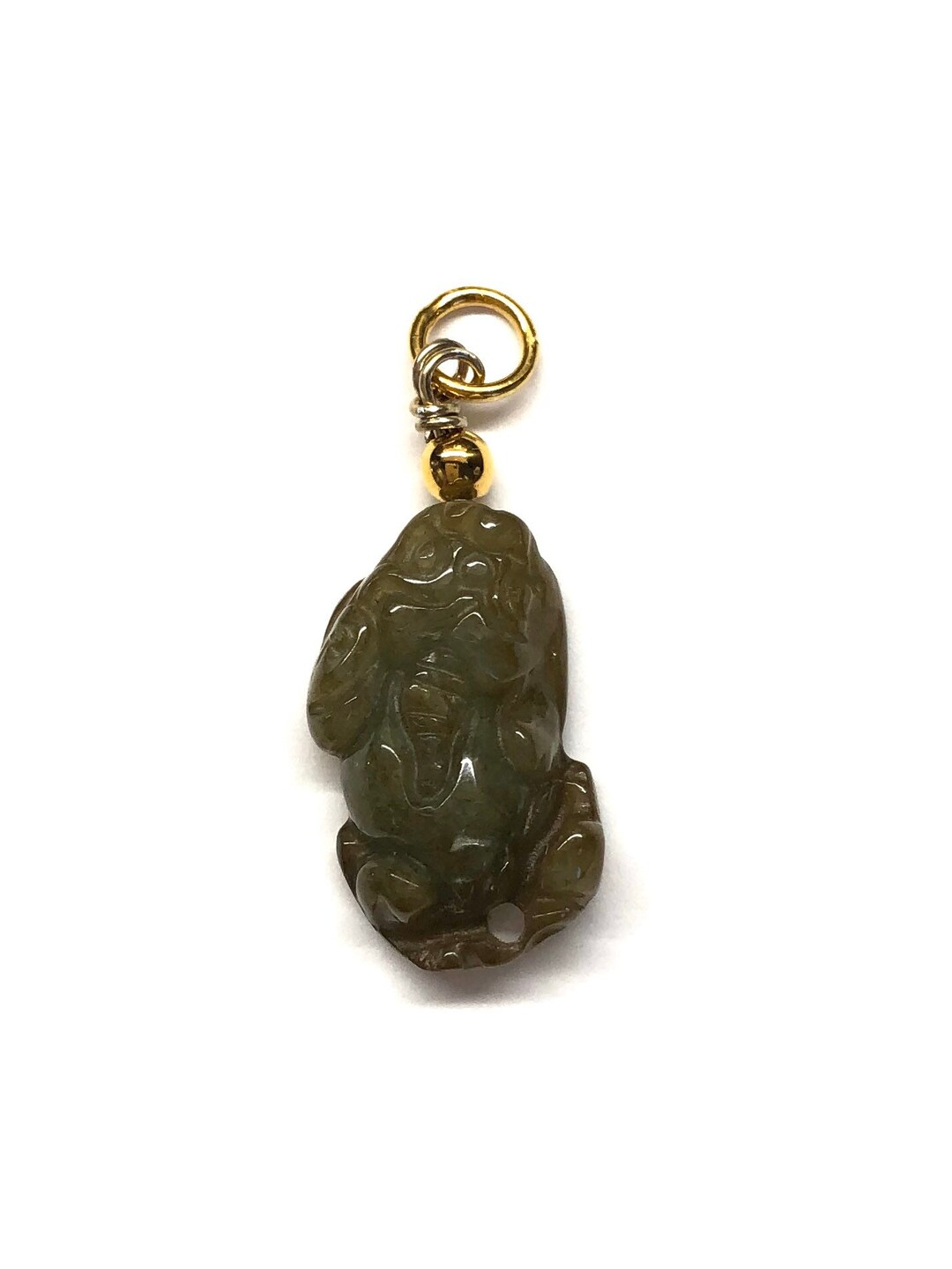 Jade Pendant, Jade Pixiu Pendant, Jade Pixiu Lucky Charm, Carved Jade ...