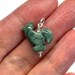 Carved Jade Rooster Charm, Chinese Zodiac Jade Rooster Pendant, Jade ...