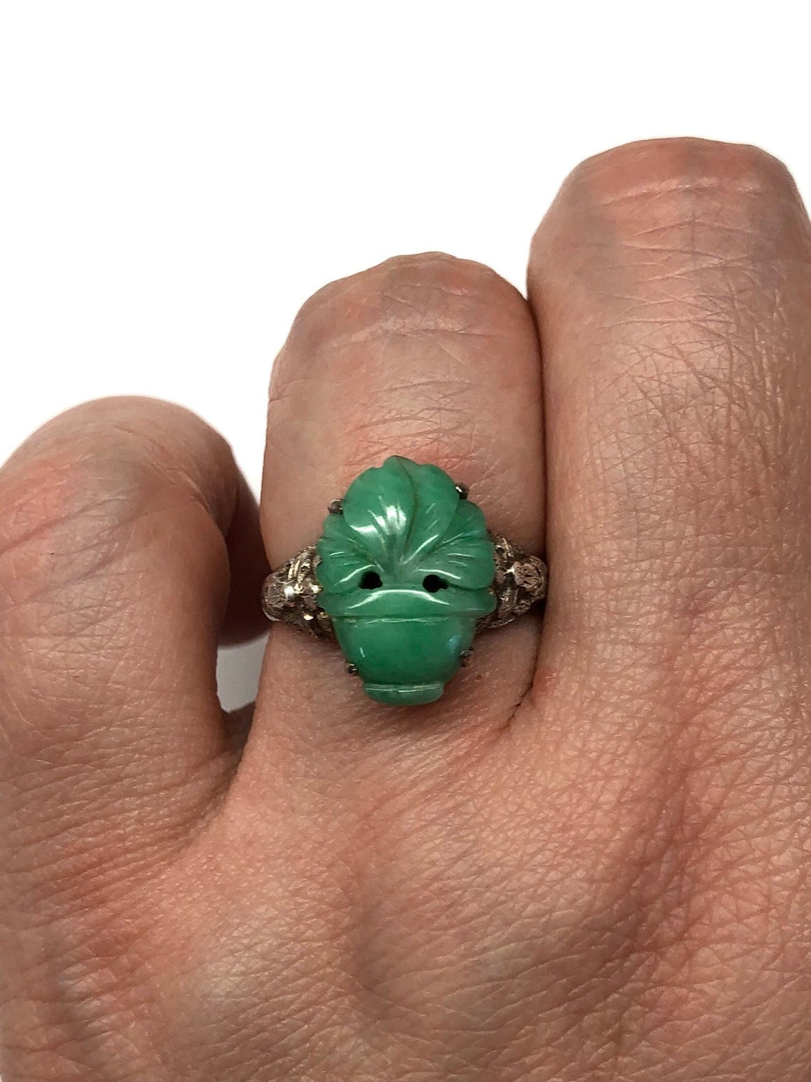 Jade Ring Antique Jade Ring Chinese Antique Ring Antique | Etsy