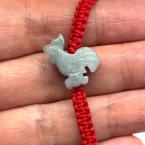 Jade Bracelet, Carved Jade Rooster Bracelet, Good Luck Bracelet, Lucky ...