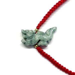 Jade Dragon Bracelet, Good Luck Bracelet, Chinese Zodiac Carved Jade ...