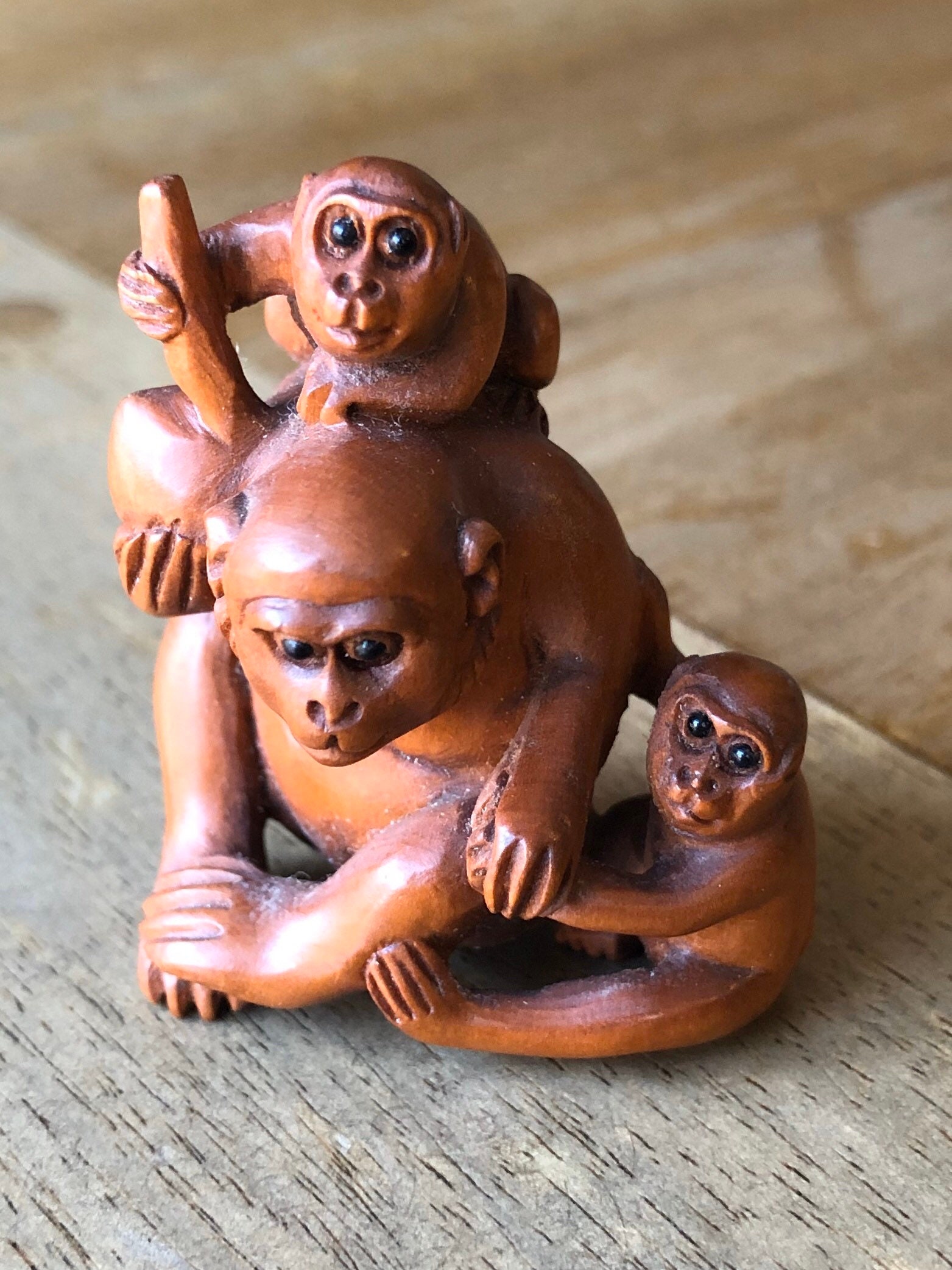 Netsukes Netsuke Monkeys Monkey Netsuke Chinese Zodiac - Etsy Hong Kong
