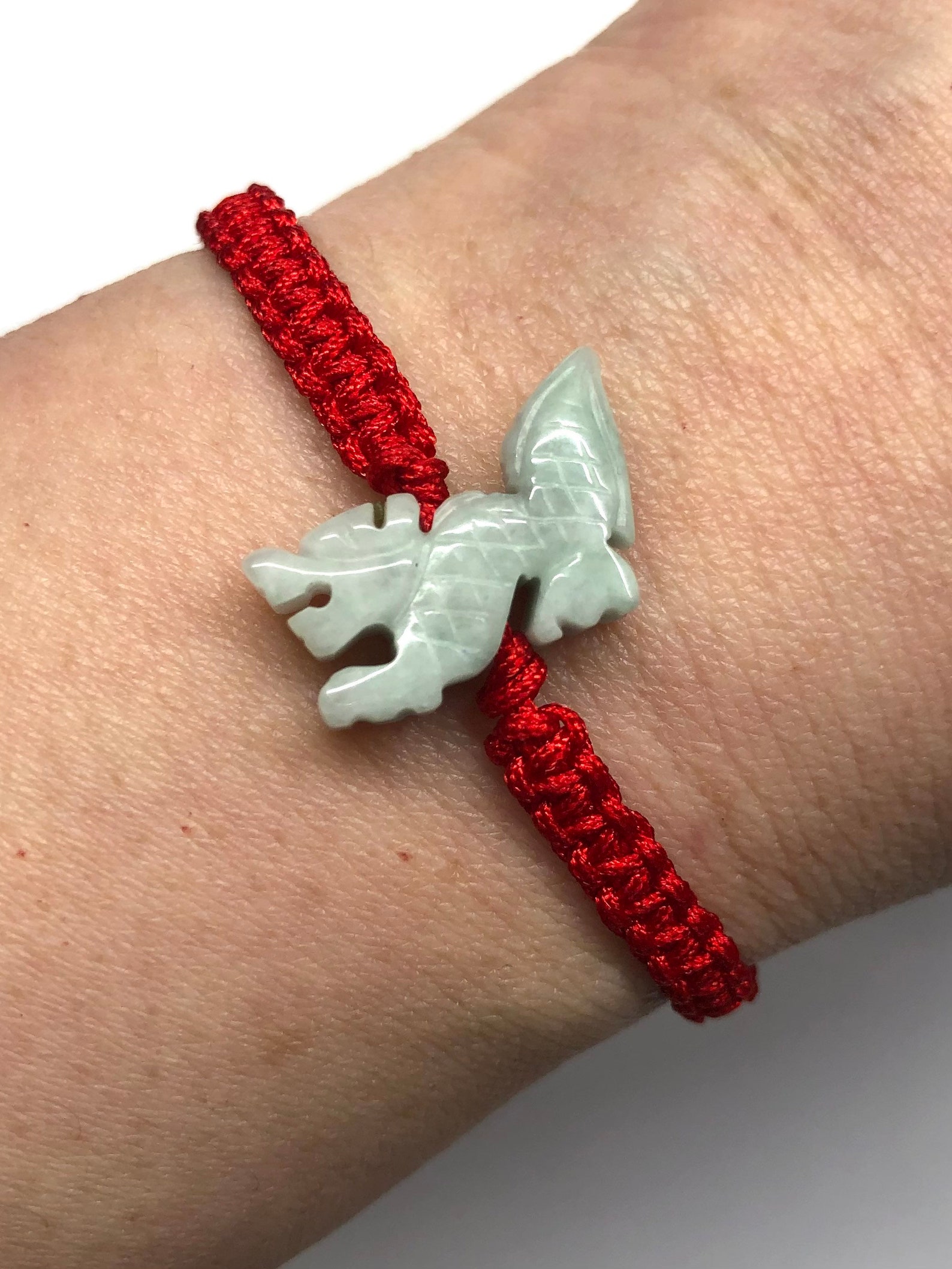 Jade Dragon Bracelet Chinese Bracelet Good Luck Jade Dragon - Etsy