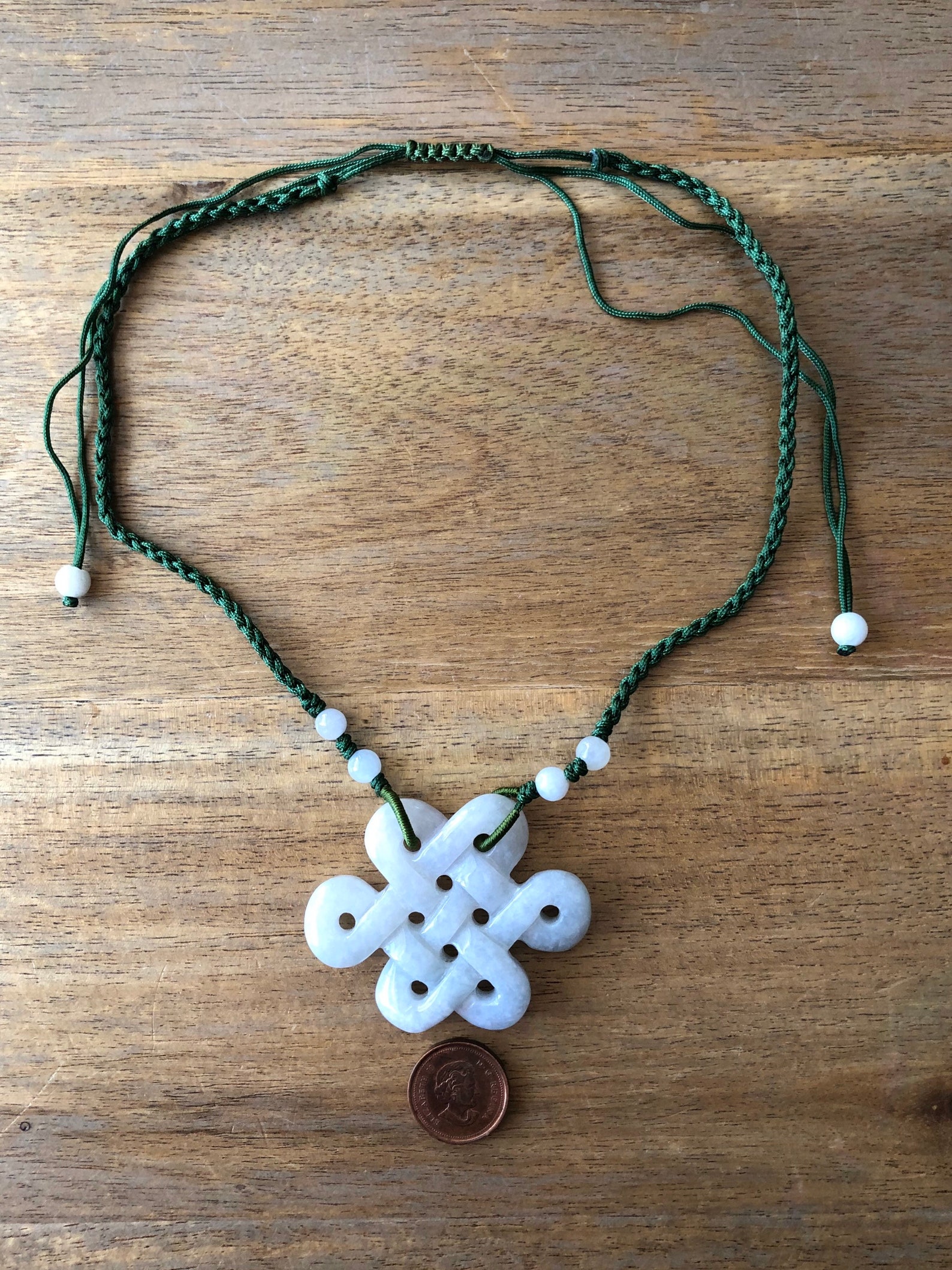 Carved Jade Pendant Jade Endless Knot Pendant Necklace Light - Etsy Canada