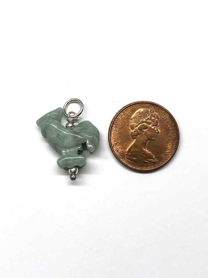 Carved Jade Rooster Charm Chinese Zodiac Jade Rooster - Etsy Canada