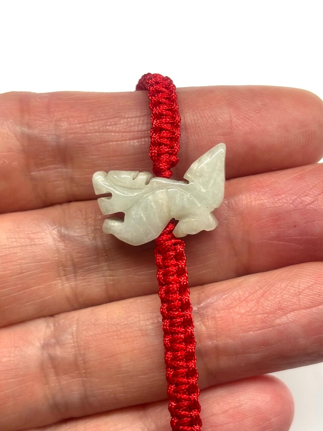 Jade Dragon Bracelet, Chinese Bracelet, Good Luck Jade Dragon Bracelet ...
