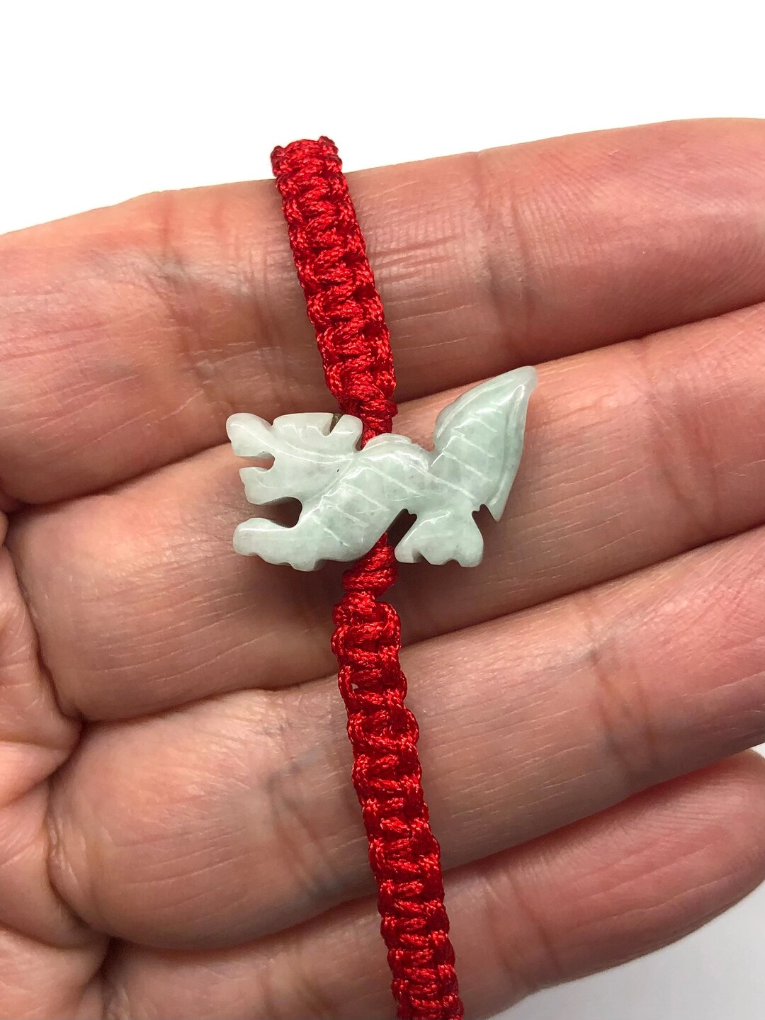 Jade Dragon Bracelet Chinese Bracelet Good Luck Jade Dragon - Etsy