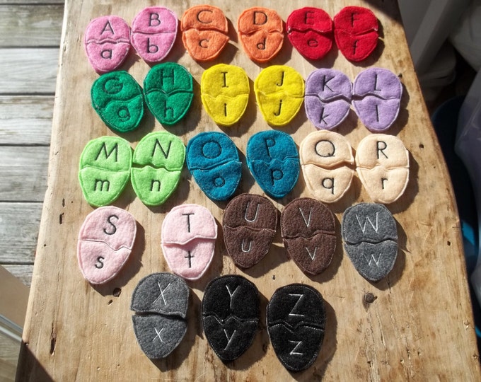 Matching Alphabet Eggs : ABC Puzzle Eggs , Puzzle Game , Educational ...