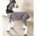 Dunk, a Felted Natural Wool Donkey - Etsy
