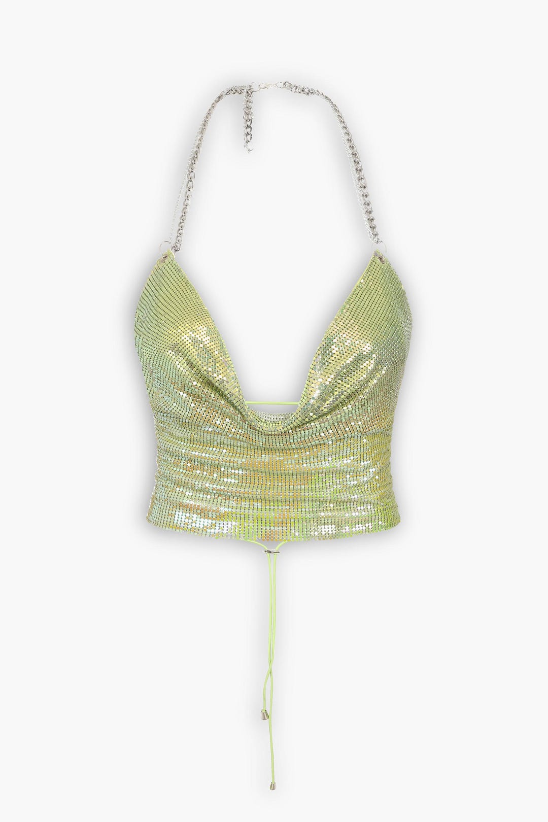 Double Chain Green Iridescent Chainmail Top - Etsy Australia