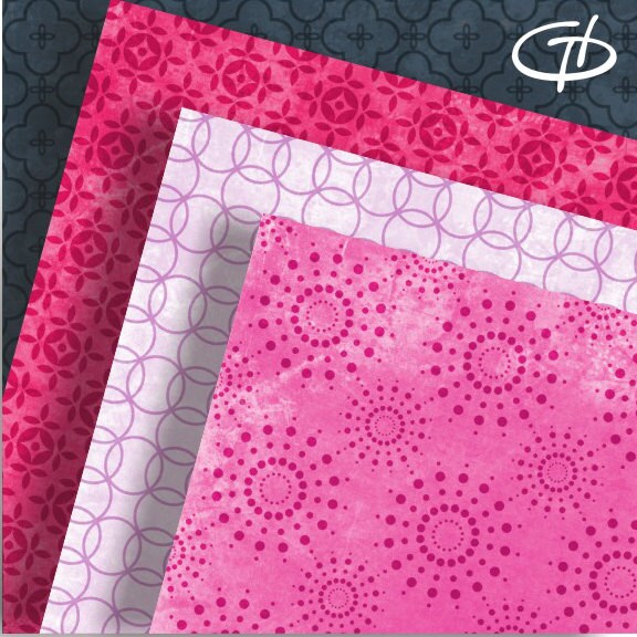 Peony Colors Digital Paper: High Quality Printable Paper Set ...