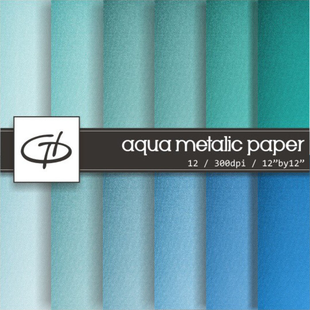 Shiny Digital Paper: High Quality Printable Paper Set, Shiny Textile ...