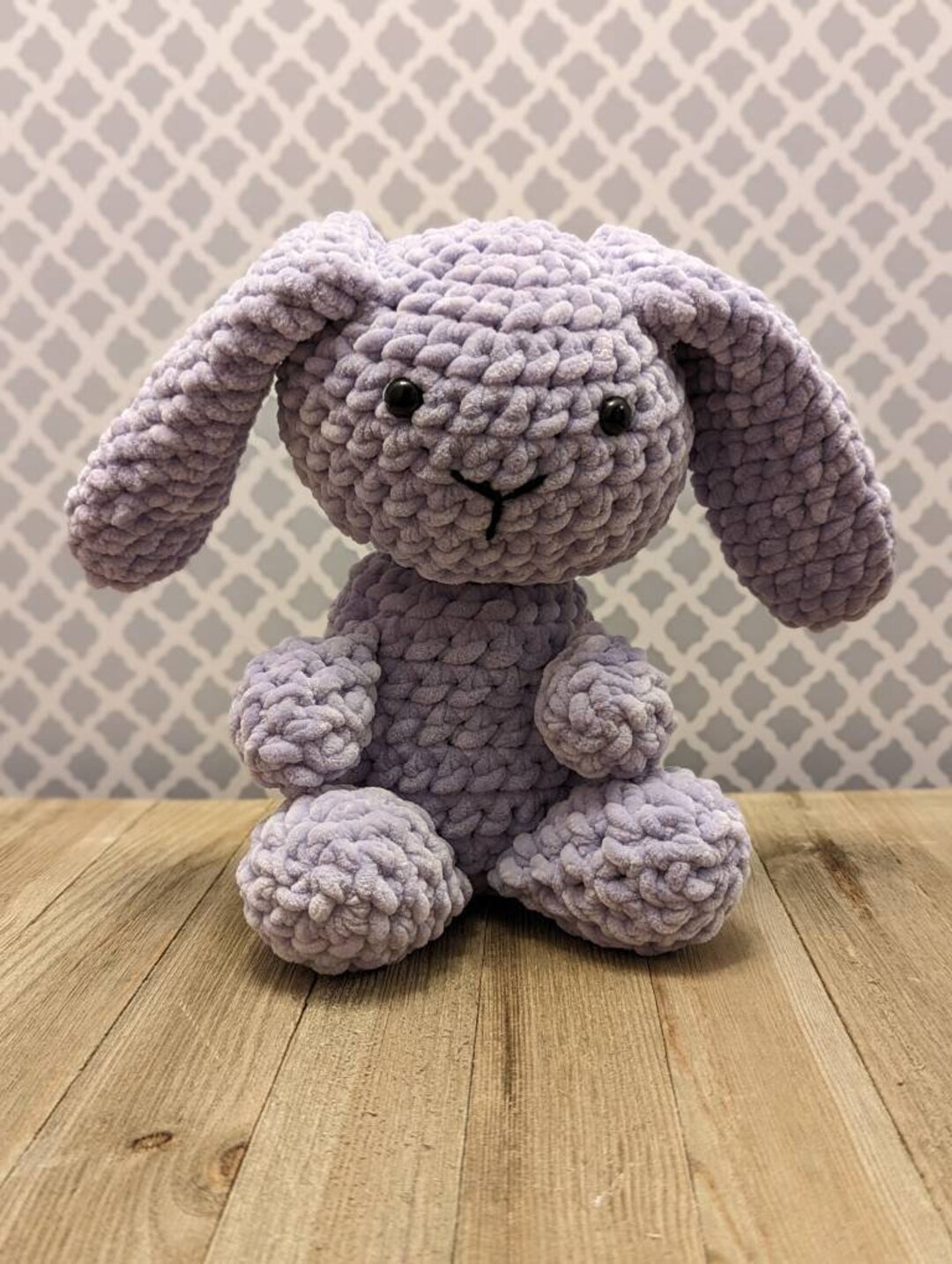 Bunny Plushie. Crochet Stuffed Bunny Rabbit. - Etsy