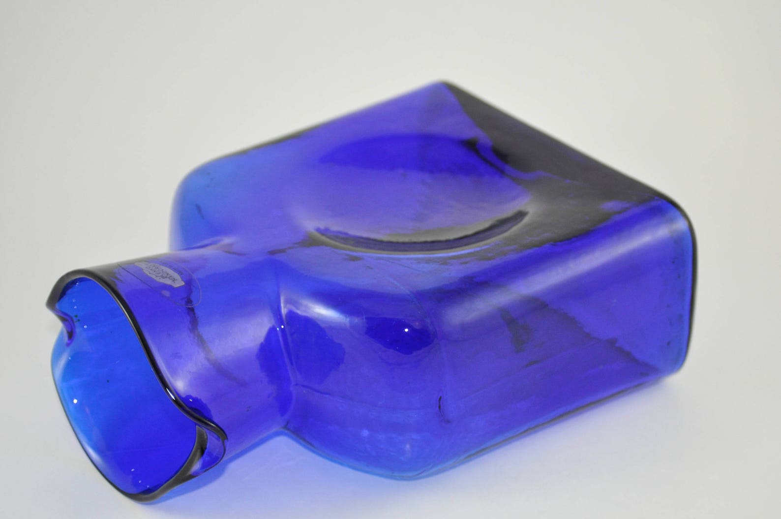 Gallerymichel Blenko Dark Blue Water Jug - Etsy