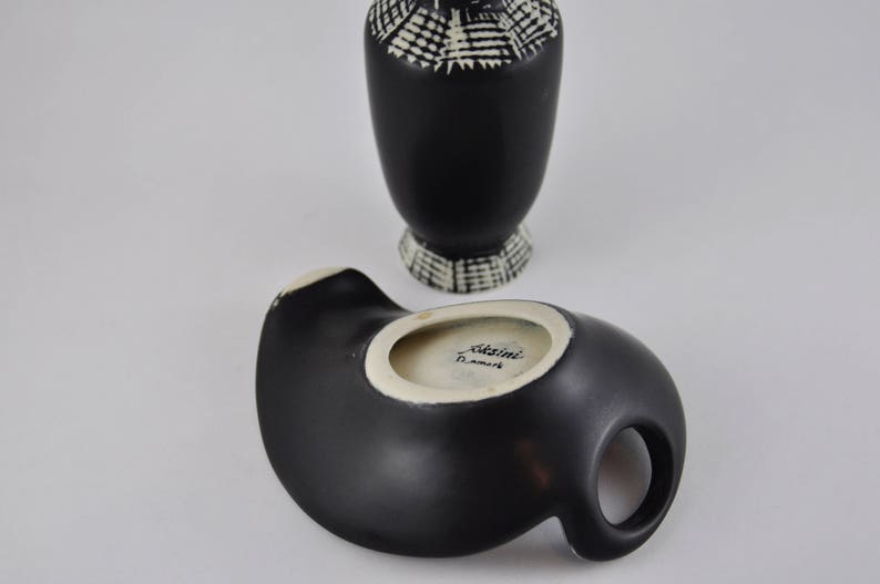 Gallerymichel Aksini Denmark Aksel Nielsen Mid Century Pottery - Etsy