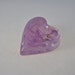 Gallerymichel V. Wilson Clear Cased Pink Swirled Heart Shaped ...