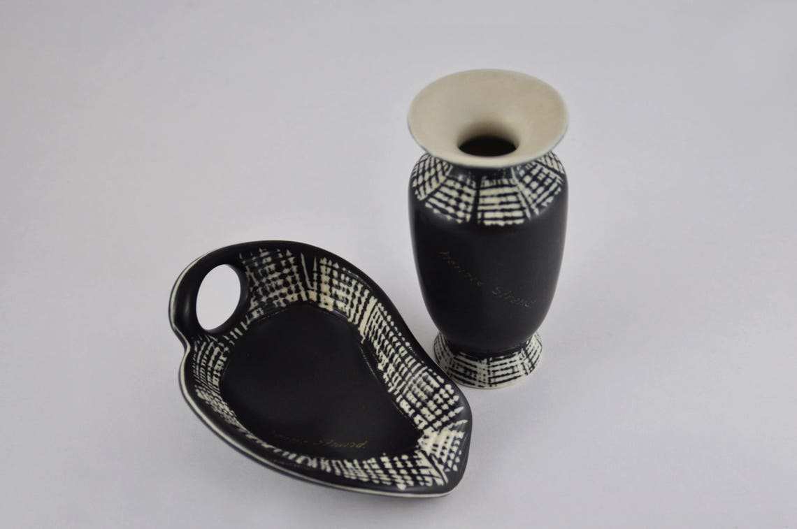 Gallerymichel Aksini Denmark Aksel Nielsen Mid Century Pottery - Etsy