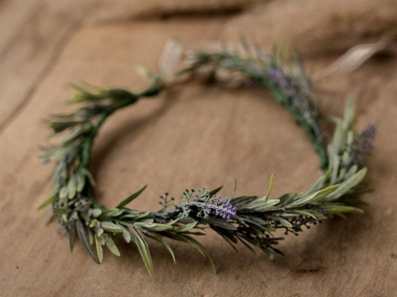 Delicate Flower Head Wreath, Boho Flower Crown, Weeding Crown, Flower ...