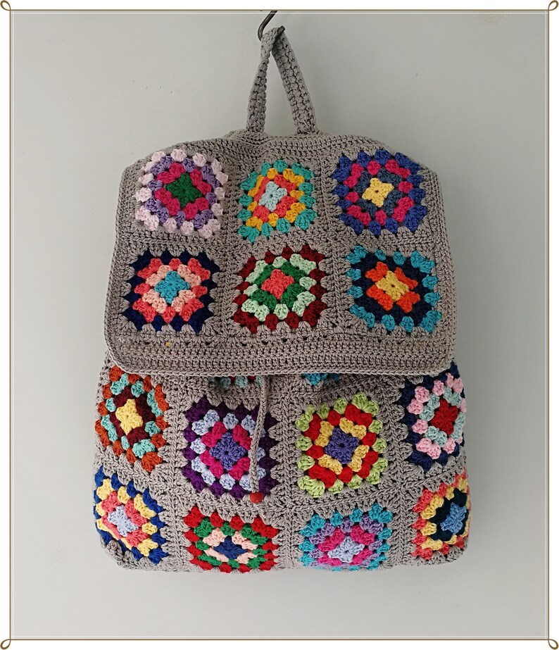 Colorful Backpack Hippie Backpack Festival Backpack Back to - Etsy