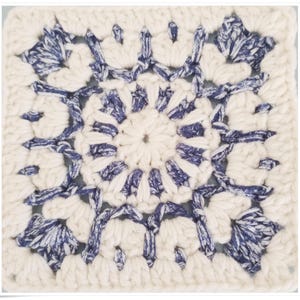 Crochet Mosaic Granny Square Pattern With Video Tutorial (PDF Pattern ...
