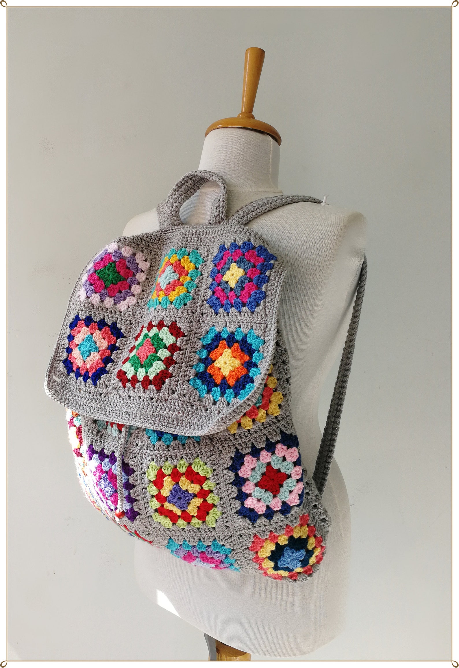 Colorful Backpack Hippie Backpack Festival Backpack Back to - Etsy