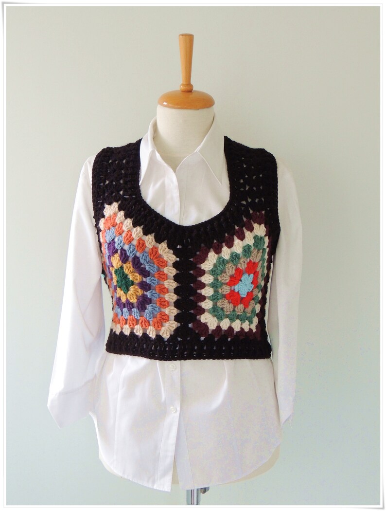 Sweater Vest Wool Sweater Crochet Sweater Crochet Vest for - Etsy