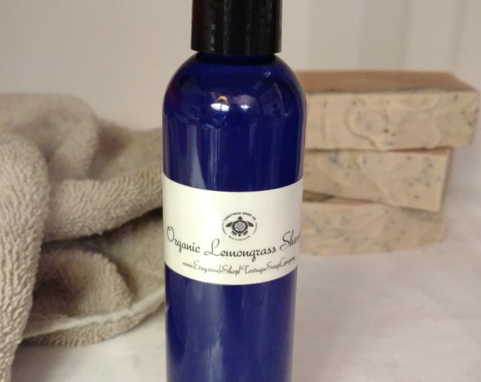 Organic Lemongrass Shampoo Organic Lemongrass Shampoo Or Etsy