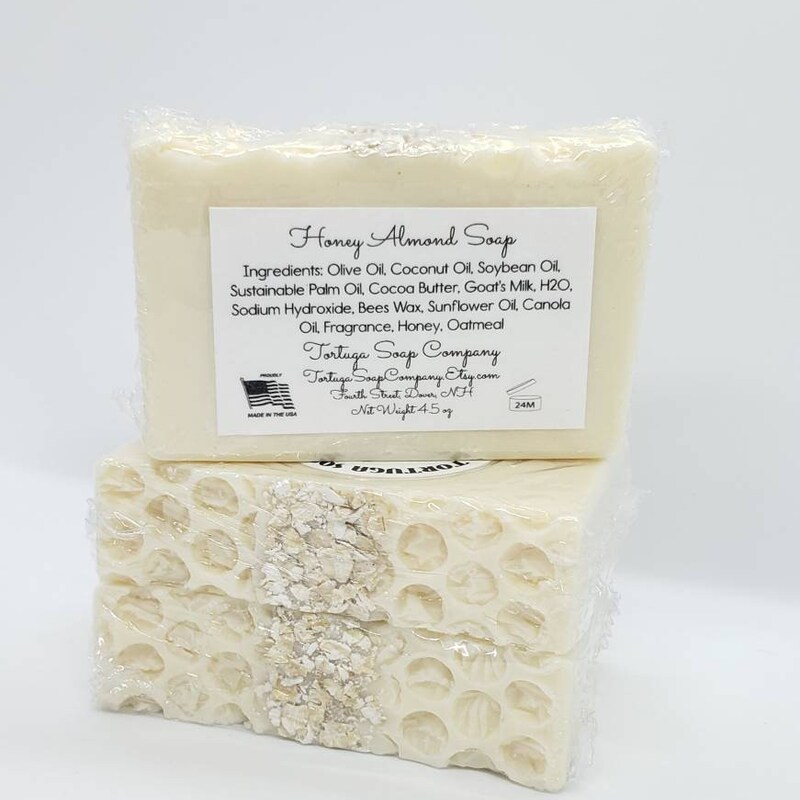 Honey Almond Soap - Etsy