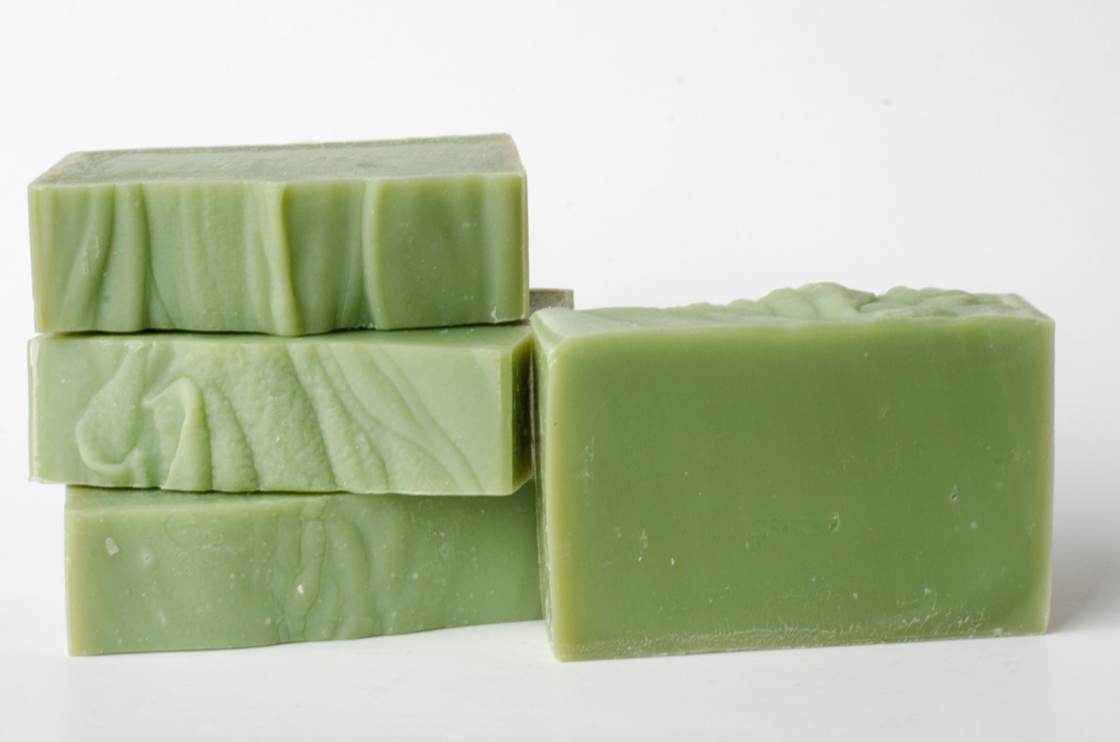 Green Tea Tree Soap, All Natural Essential Oil Handmade Bar Soap ...