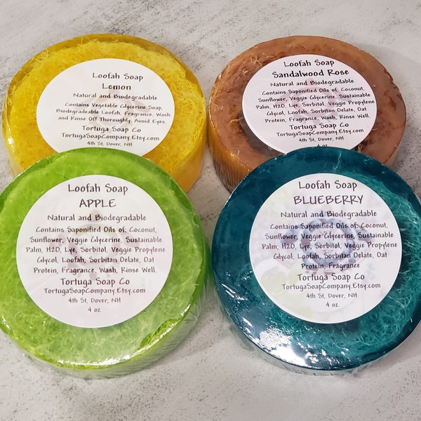 Loofah Soap - Etsy