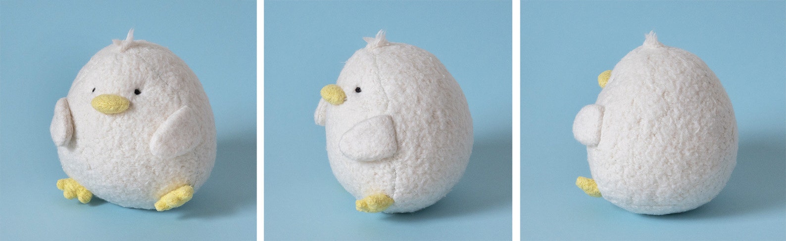 Fluffy Baby Chick Plush (in 2 Sizes!) PDF Sewing Pattern and Tutorial ...