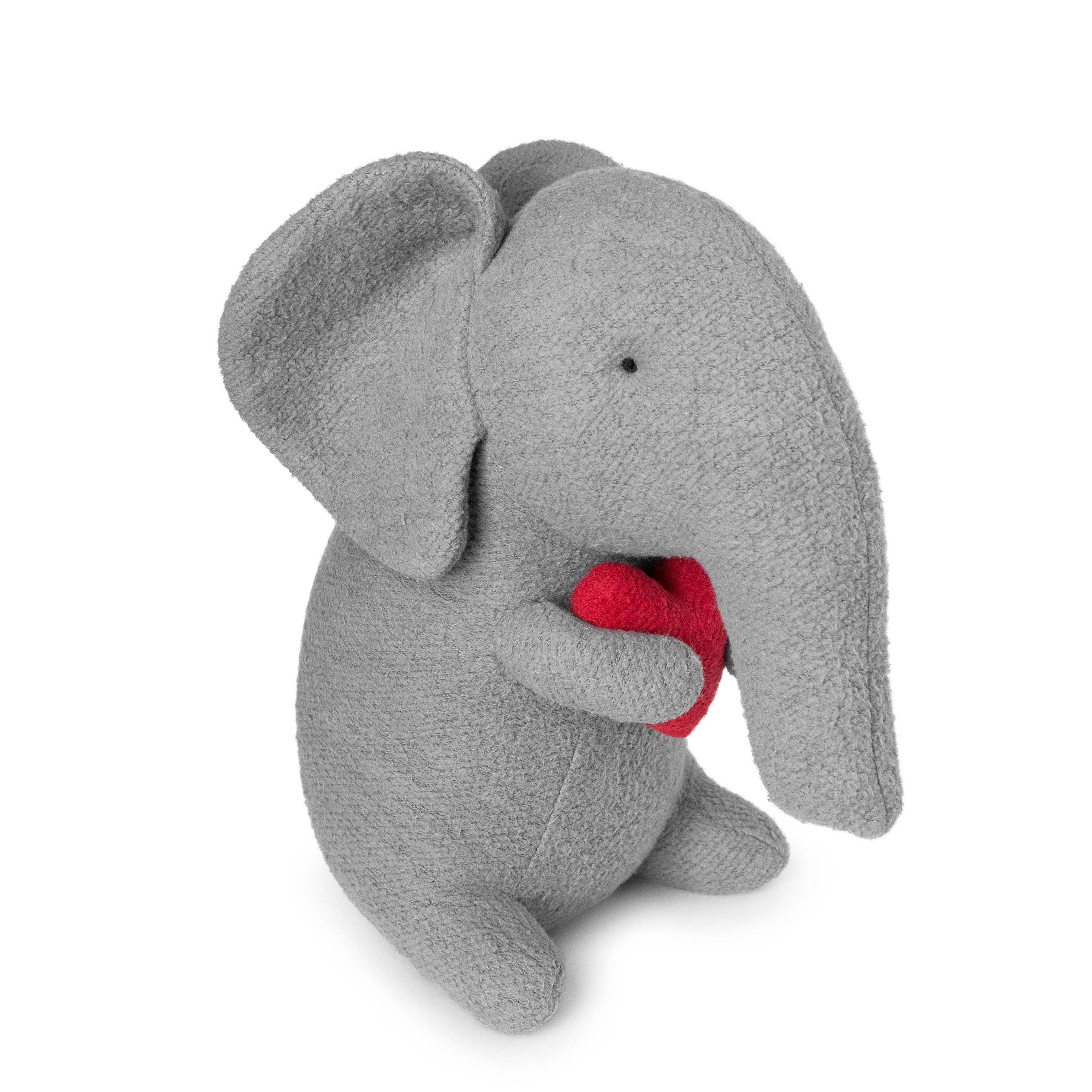 Stuffed Elephant Plush PDF Sewing Pattern and Tutorial - Step-by-step ...
