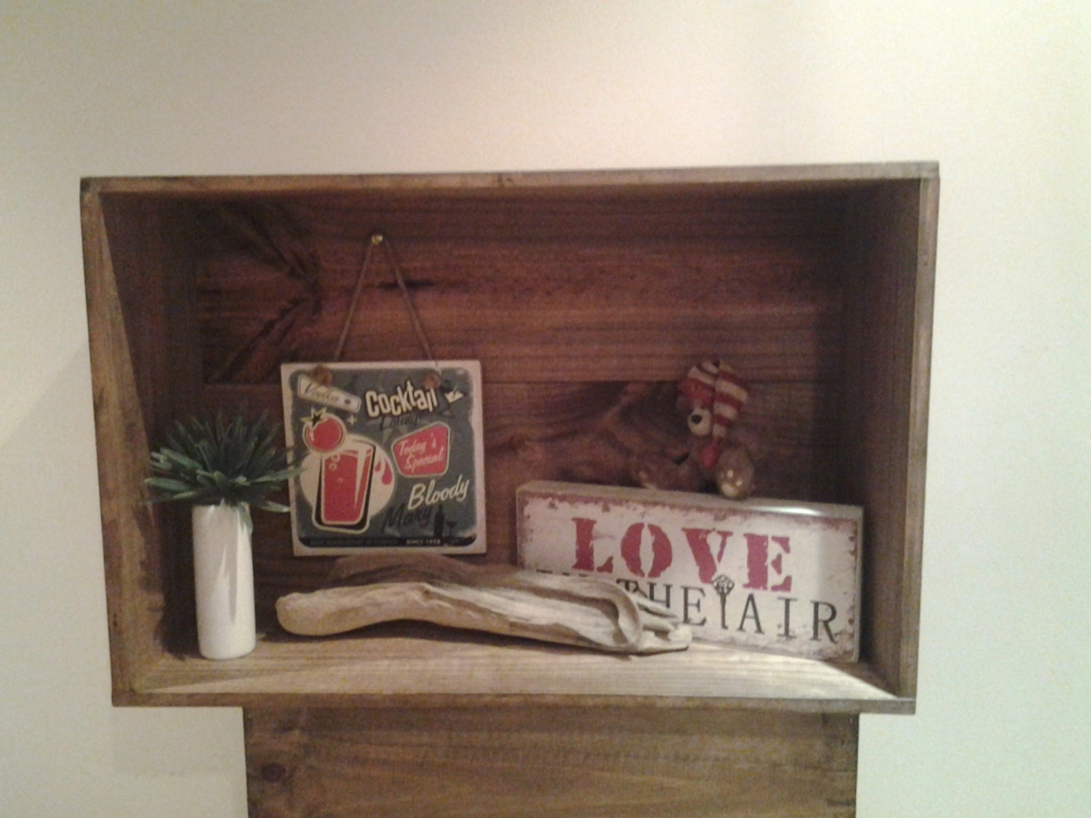Vintage Wall Box - Etsy