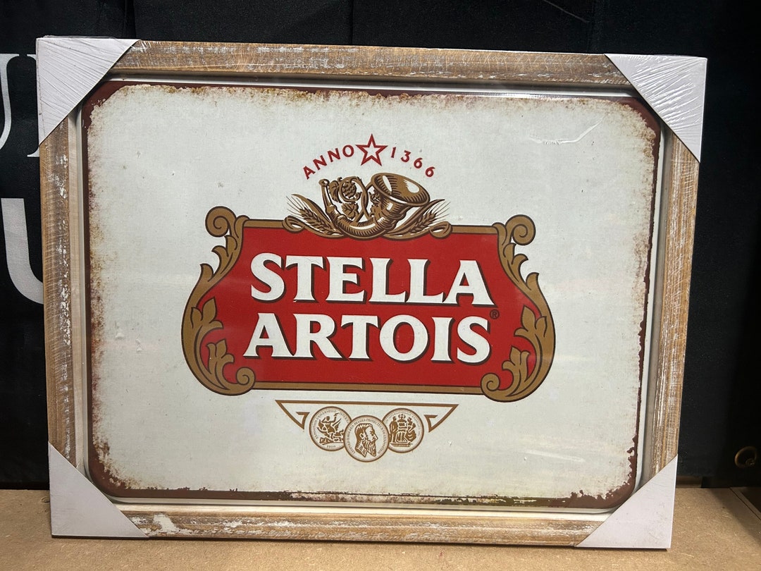 Stella Artois Metal Sign - Etsy