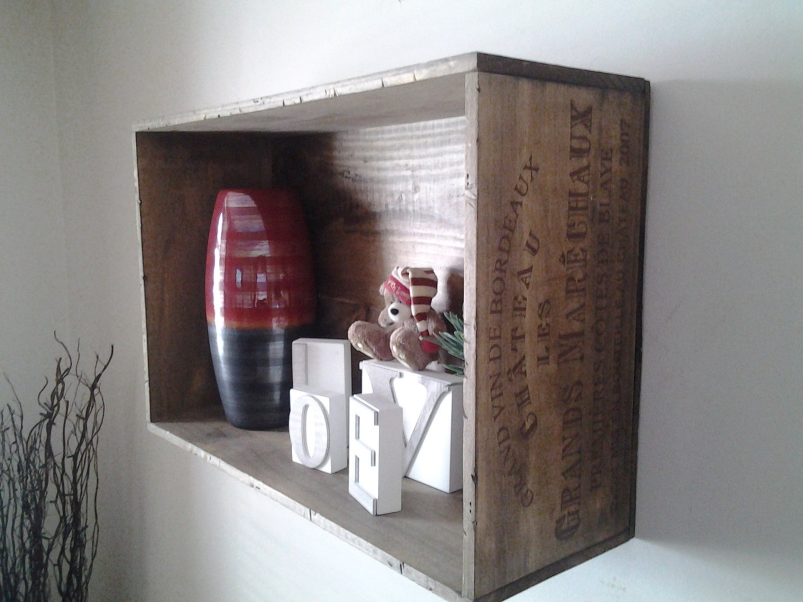 Vintage Wall Box - Etsy