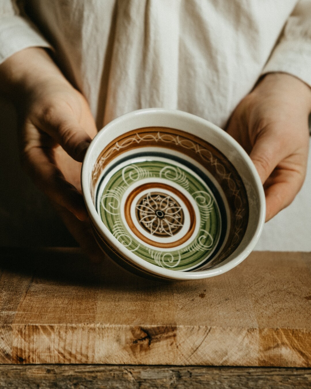 Vintage Dragon Pottery Wales Rhayader Ceramic Bowl, Vintage Ceramic ...