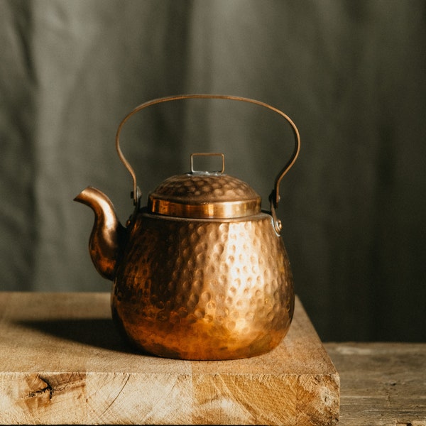 Copper Tea Pot - Etsy