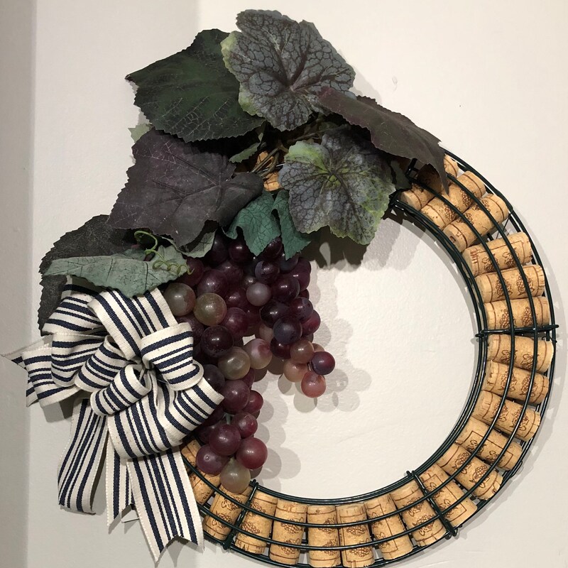 Cork Wreath - Etsy