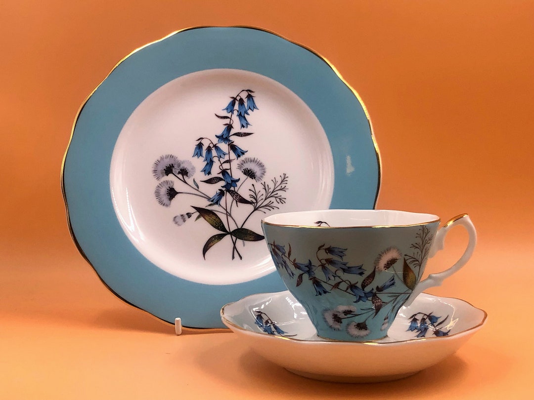 Royal Albert China 100 Years Festival Design Tea Cup, Saucer & Side ...