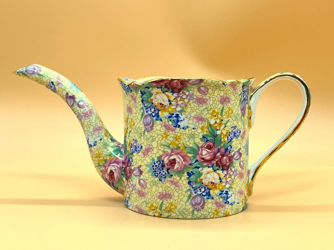 Royal Winton Pottery Welbeck Design Chintz Watering Can. 1995. - Etsy