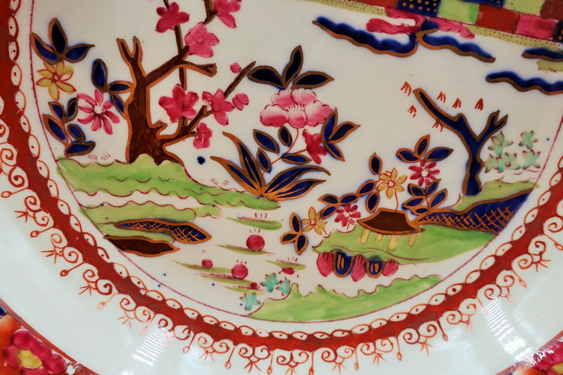 Antique Masons Ironstone China Chinese Wall (great Wall of China ...