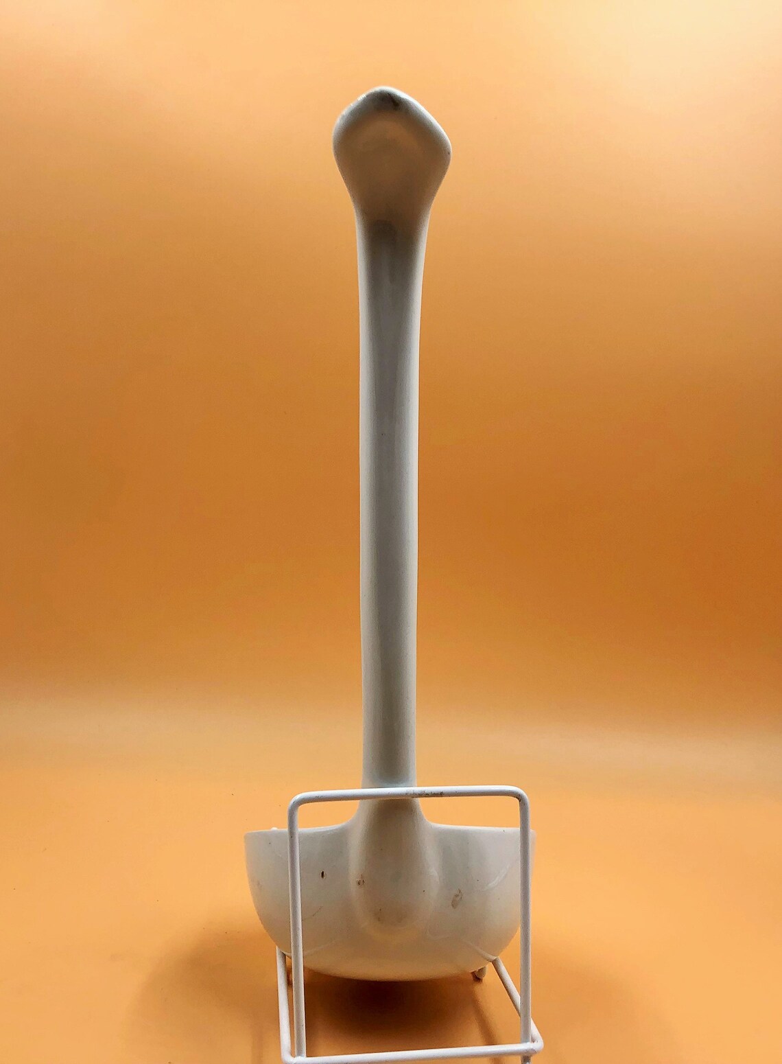 Large Vintage WM Adams & Sons Ironstone Du Barry Design Ladle. 13 ...