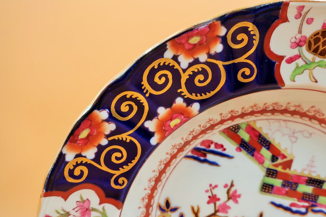 Antique Masons Ironstone China Chinese Wall (great Wall of China ...