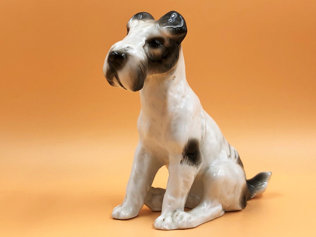 Sitzendorf Porcelain Germany Antique Lakeland Terrier Dog Figurine ...