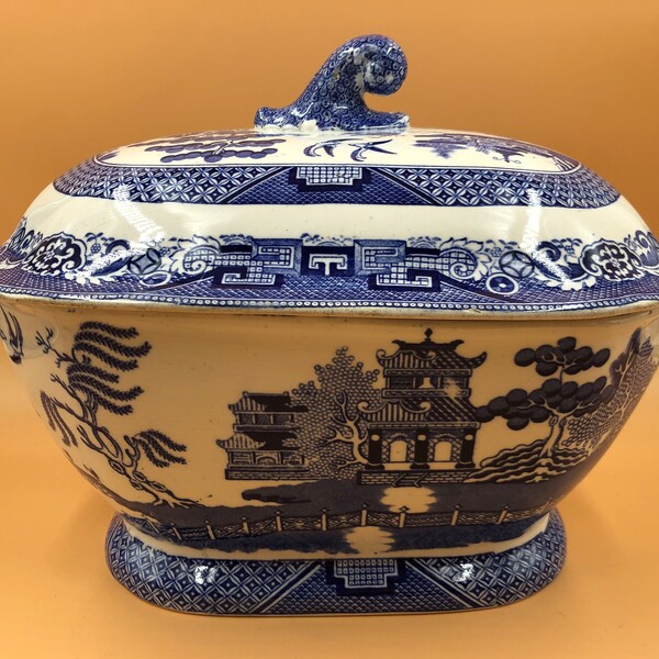 Blue Willow Pattern - Etsy UK
